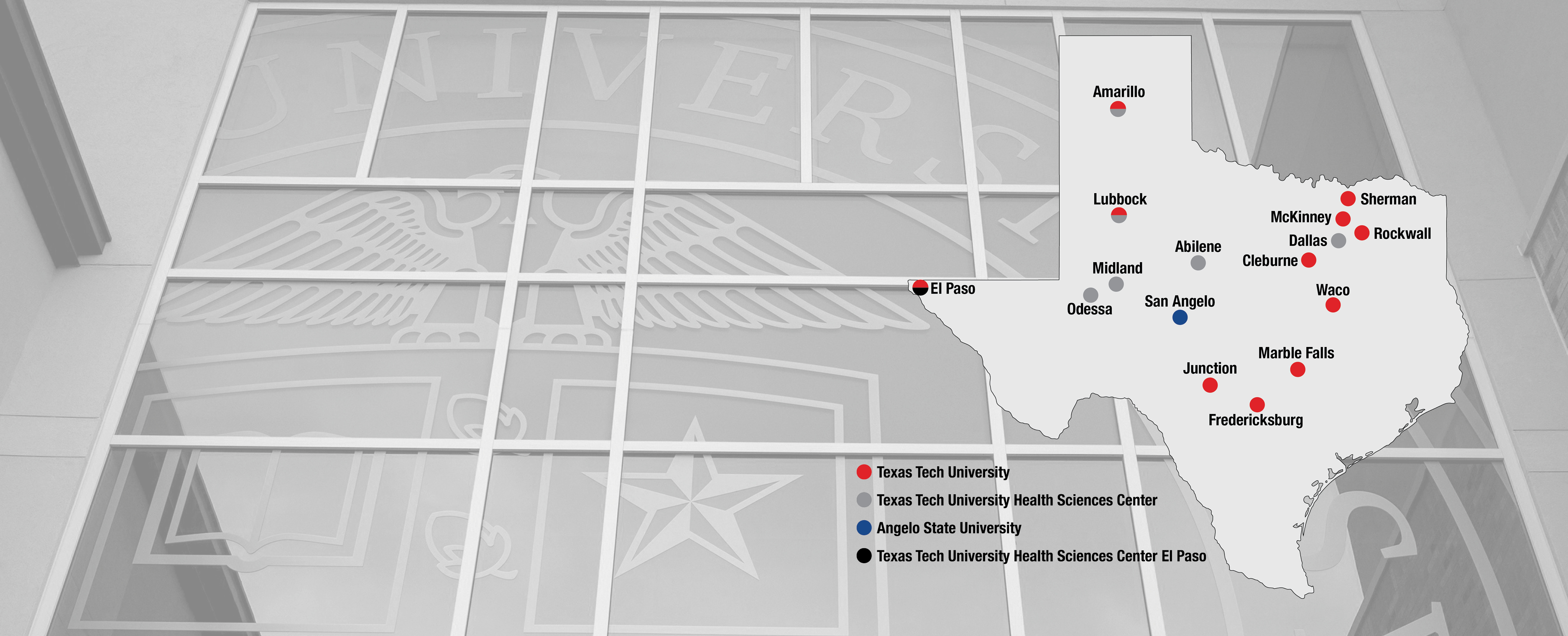 Texas Tech University Campus Map - Map